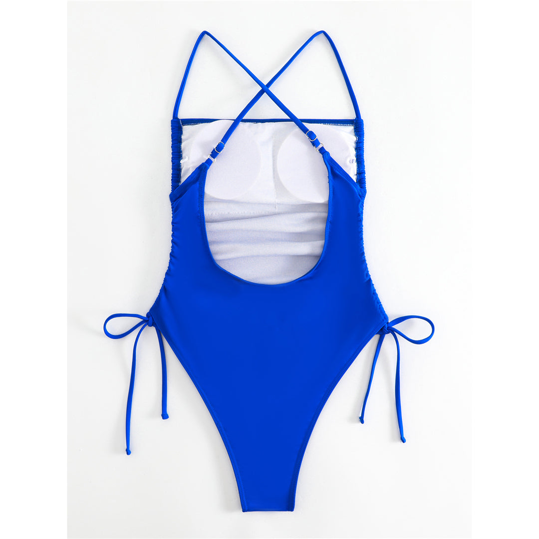 Marion Cross Back Lace Up Monokini – Ladies Style